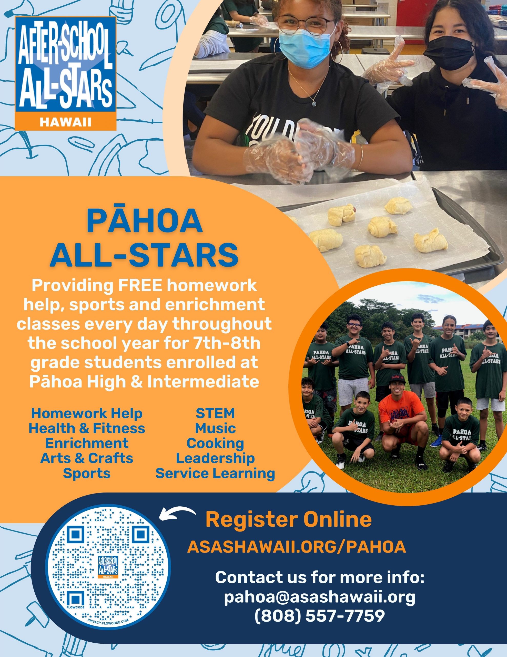After-School All-Stars Hawaii- After-School Program Models