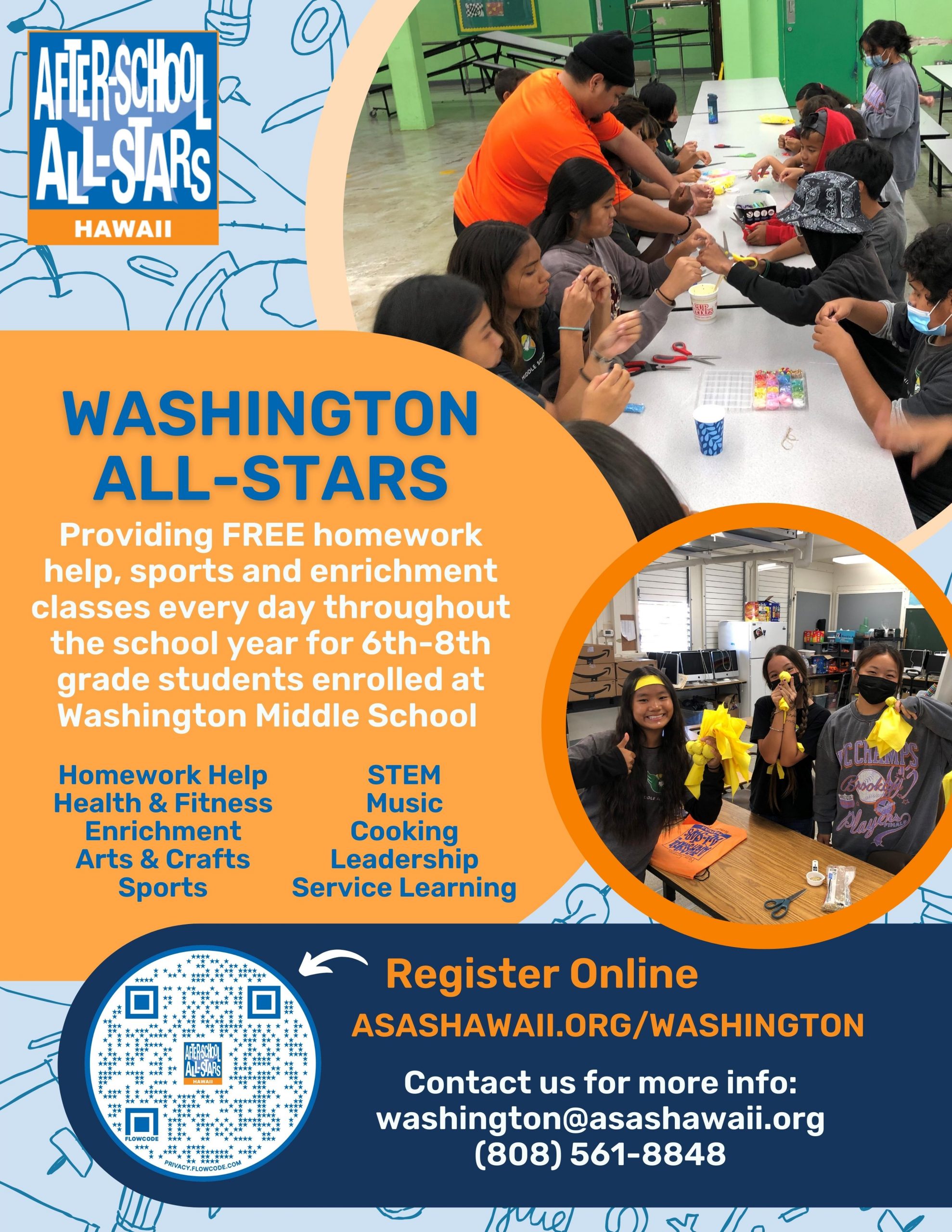 After-School All-Stars Hawaii- After-School Program Models