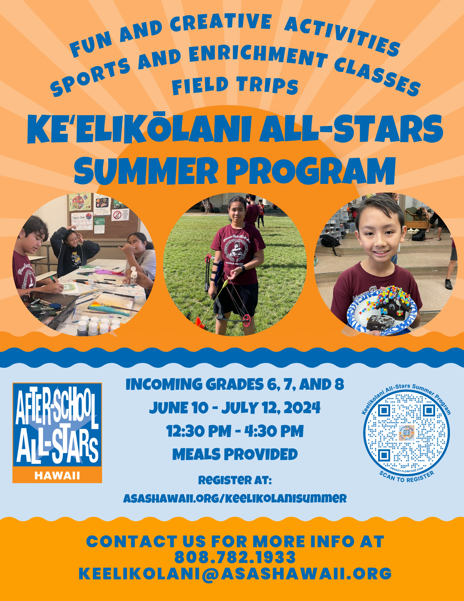 After-School All-Stars Hawaii- After-School Program - Central Honolulu
